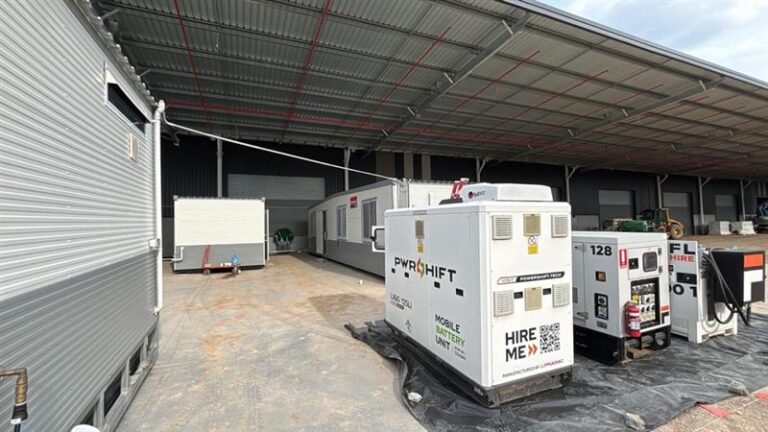 OFF-GRID SOLUTION FOR MAINS-DELAYED INDUSTRIAL BUILD - Powershift